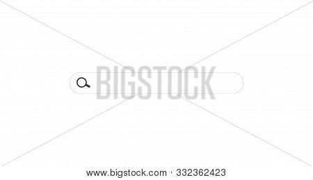 Simple Search Bar Vector Photo Free Trial Bigstock