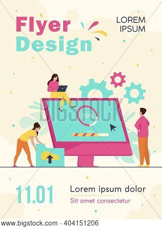 Tiny Programmers Vector Photo Free Trial Bigstock