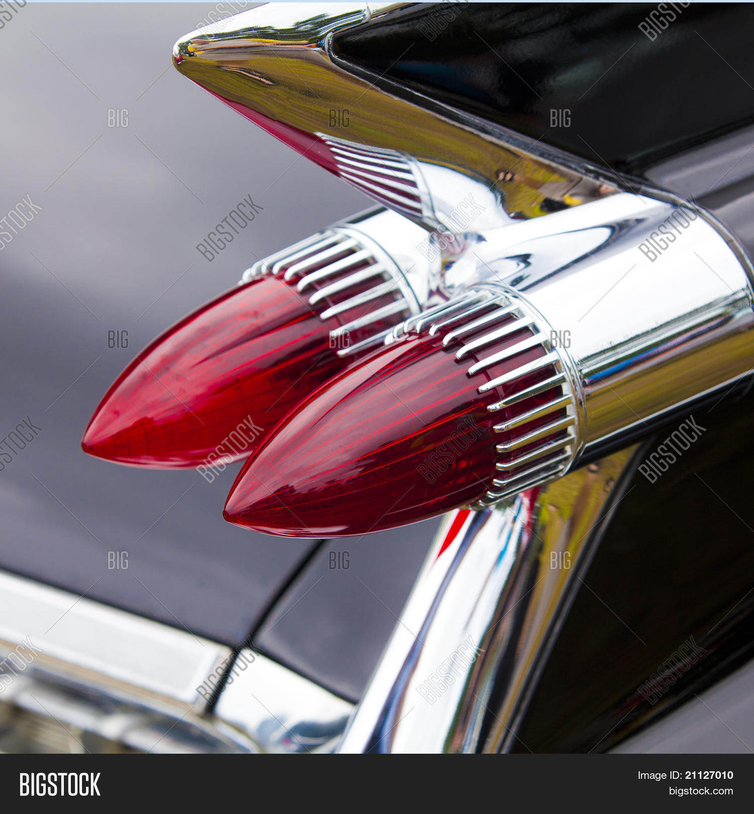Classic Car Tail Lights Image And Photo Bigstock