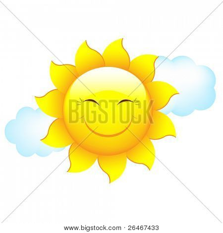 Sol con nubes animados - Imagui