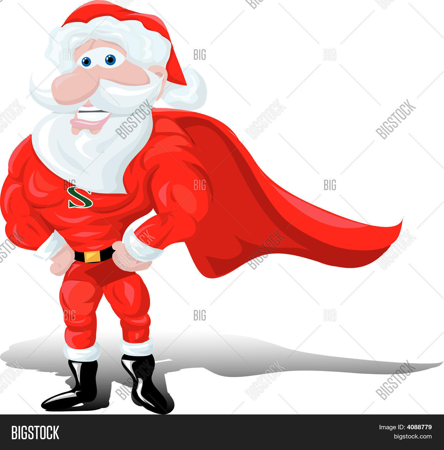 Super Hero Santa Stock Vector & Stock Photos | Bigstock