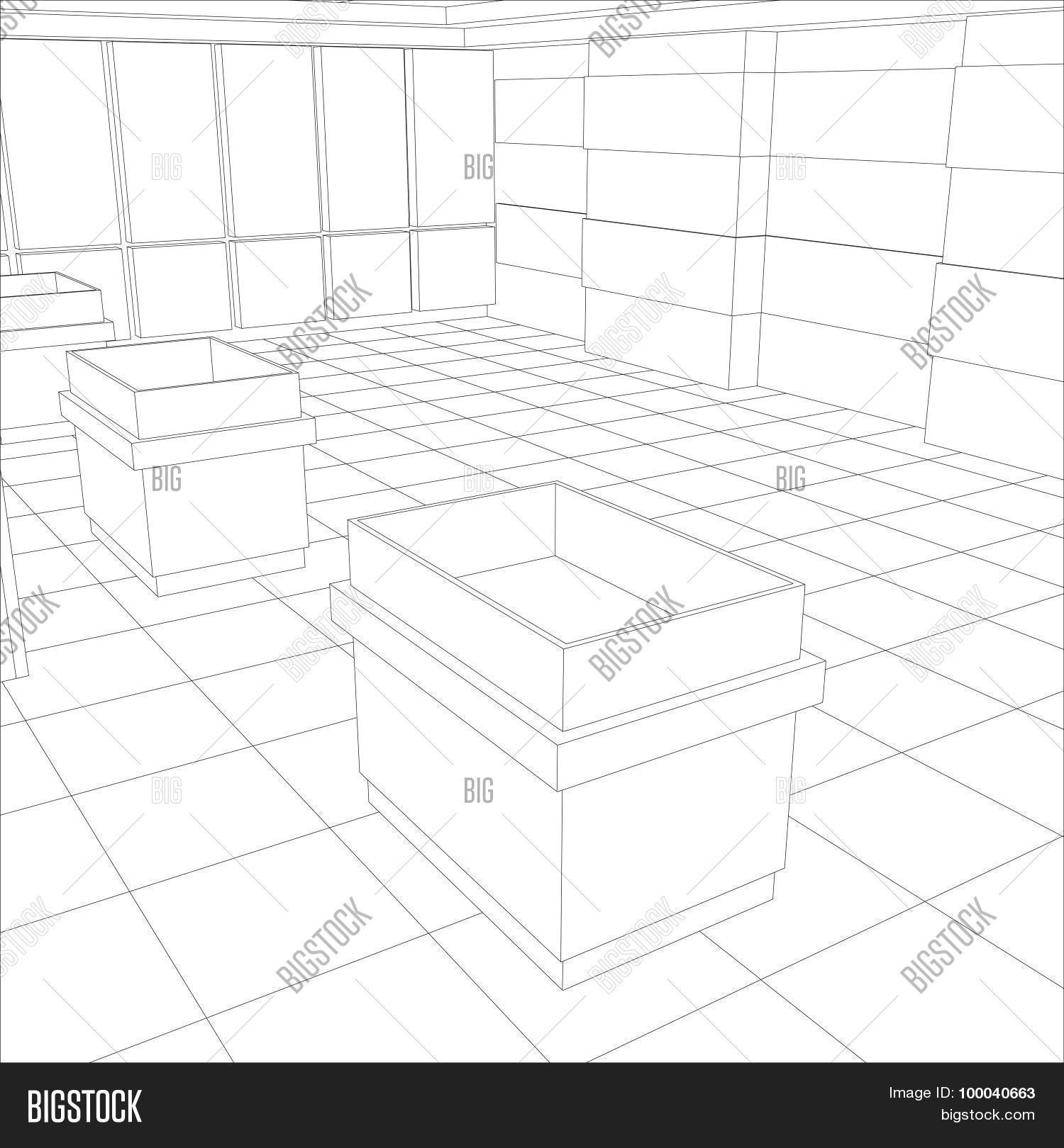 Interior Office Vector & Photo (Free Trial) | Bigstock