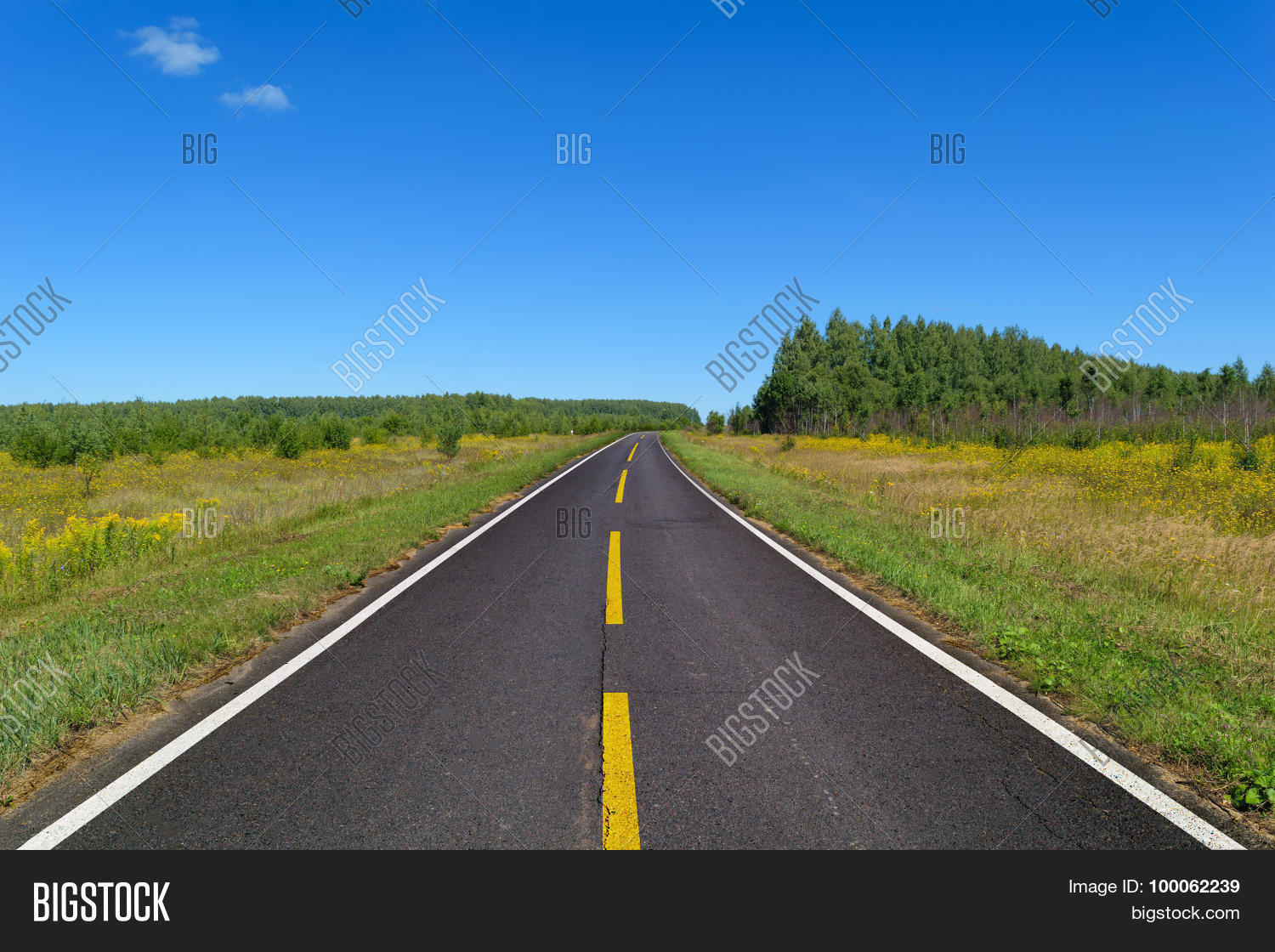 Rural Asphalt Road Image & Photo (Free Trial) | Bigstock