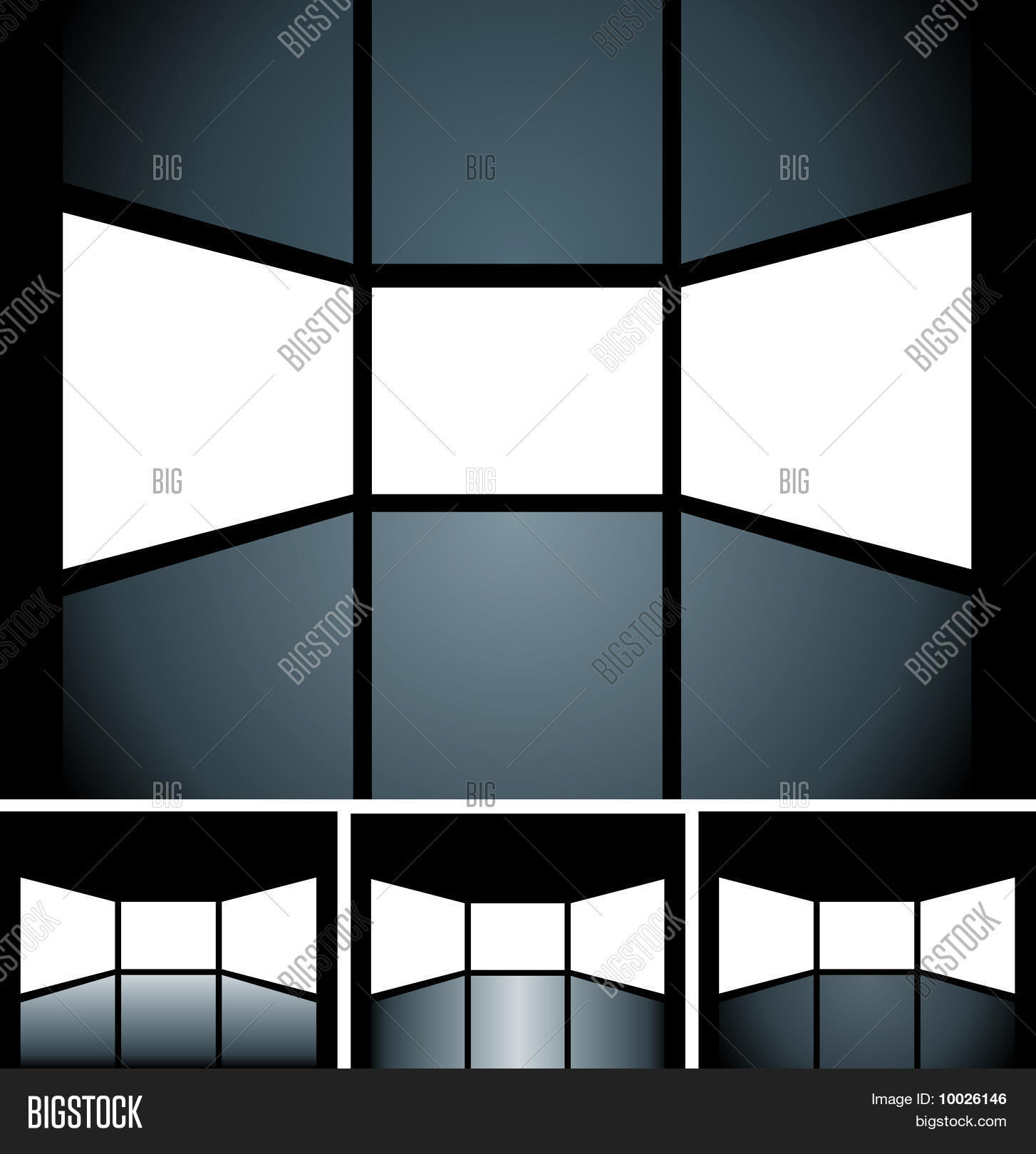 Blank Screens Vector & Photo (Free Trial) | Bigstock