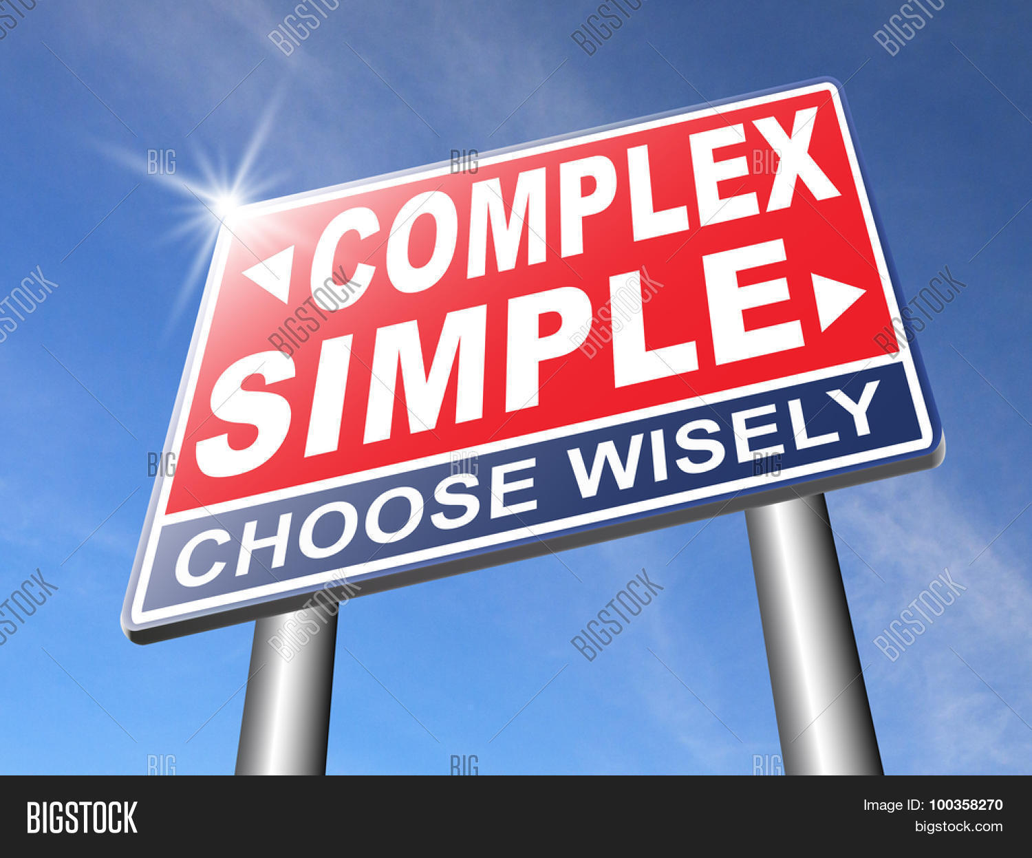 Complex Simple Easy Image & Photo (Free Trial) | Bigstock