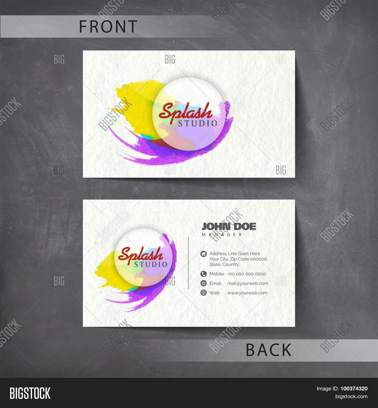Front Back Side Vector & Photo (Free Trial) | Bigstock