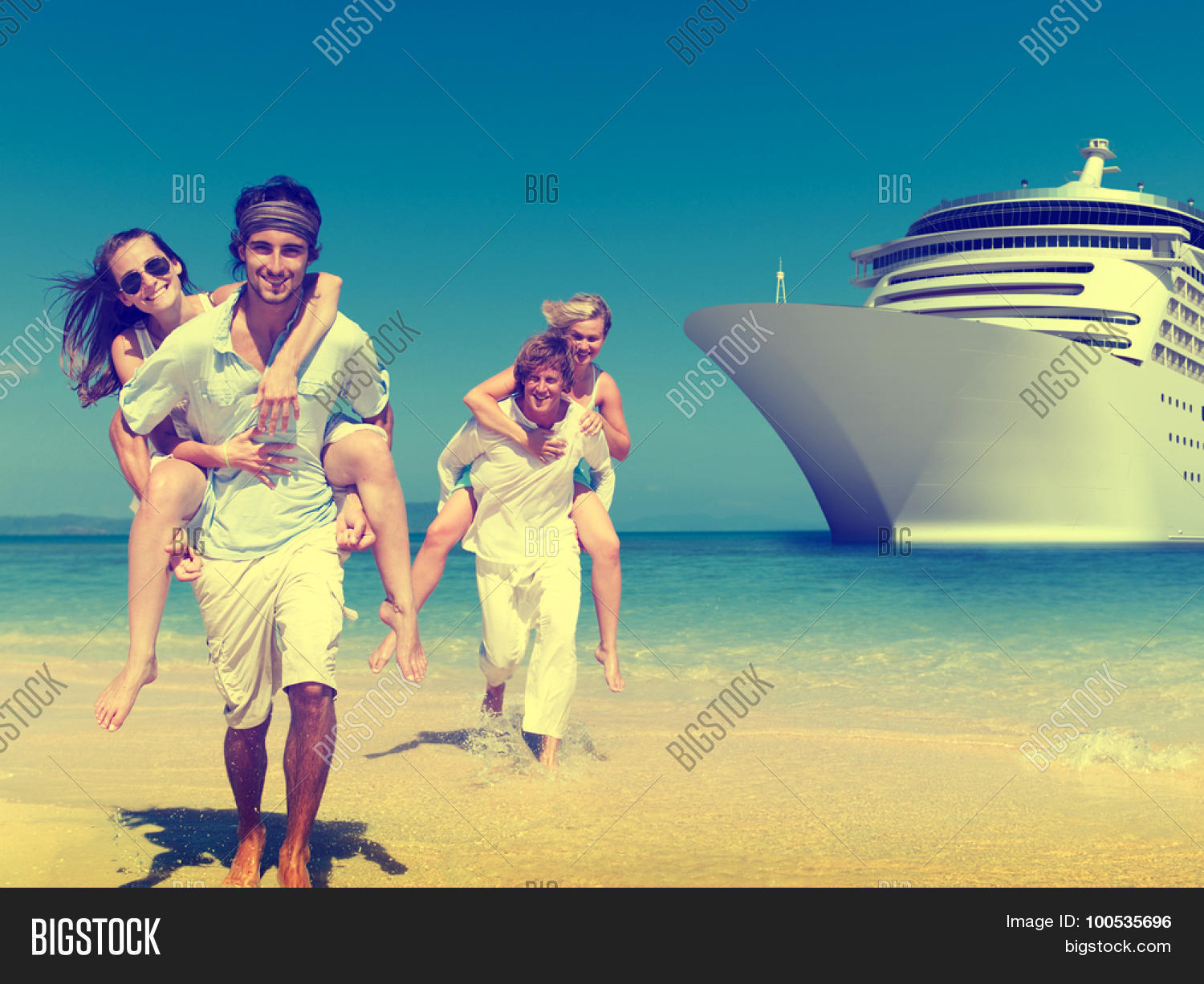 Summer Couple Island Image And Photo Free Trial Bigstock