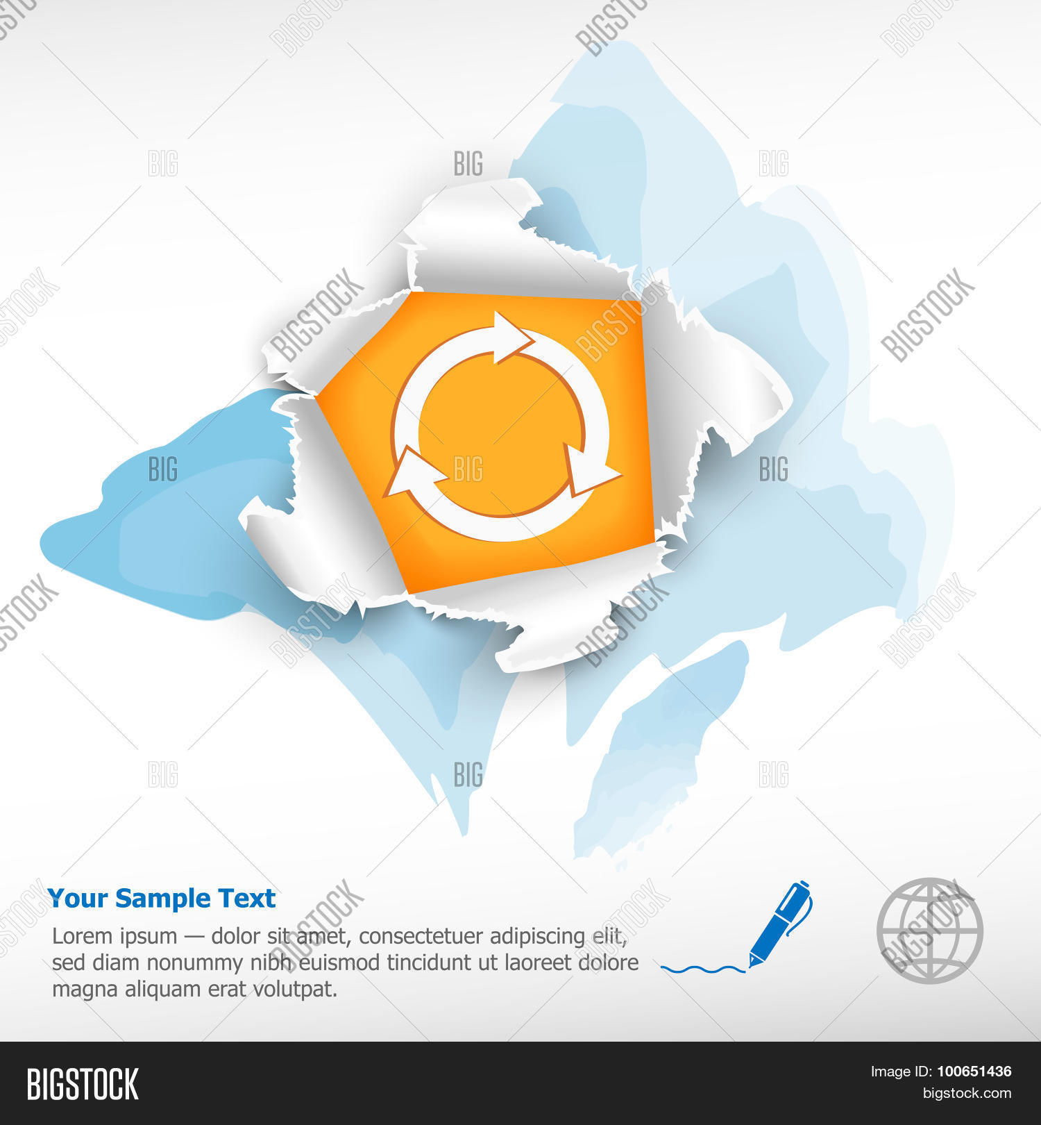 Process Circular Vector & Photo (Free Trial) | Bigstock