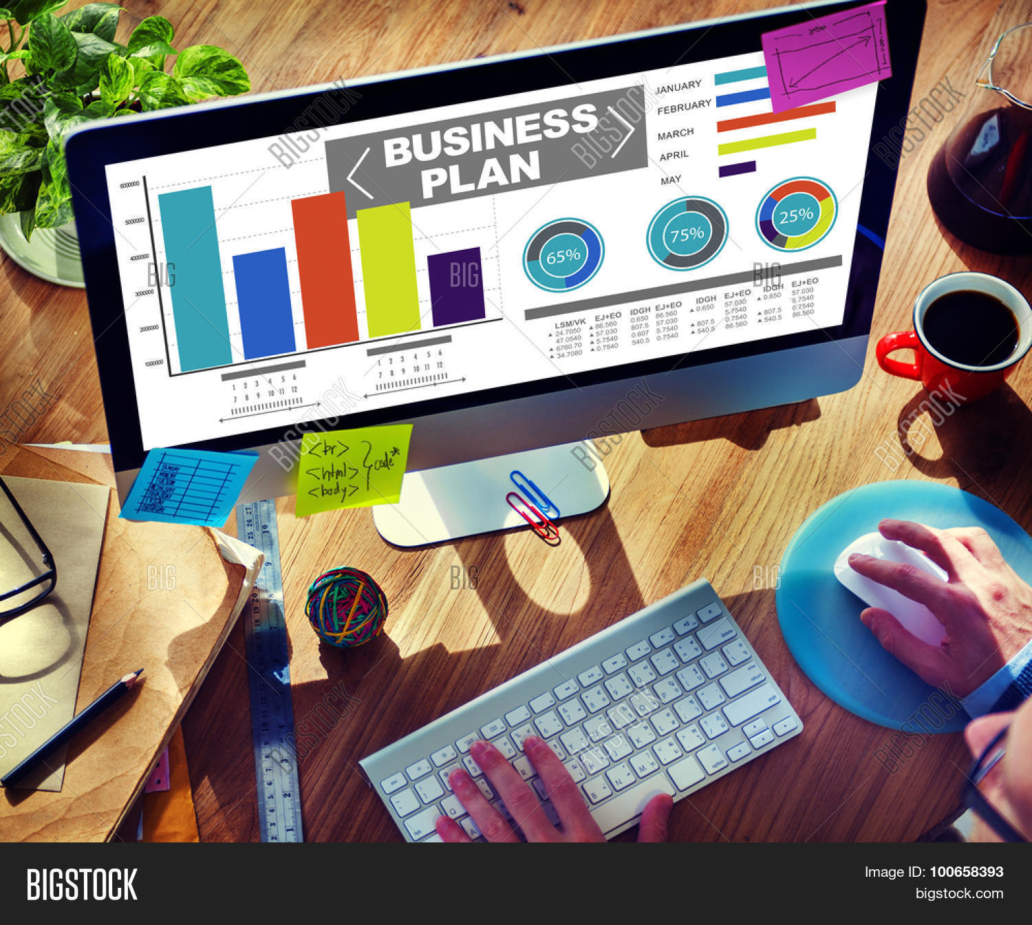Business Plan Graph Image & Photo (Free Trial) | Bigstock