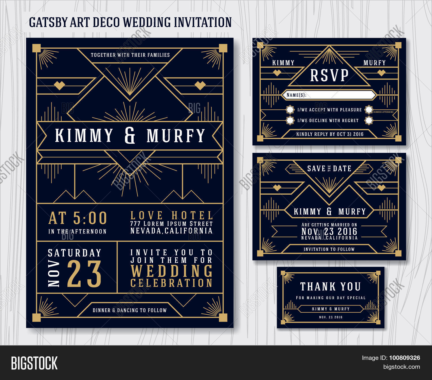 Great Gatsby Frame Design