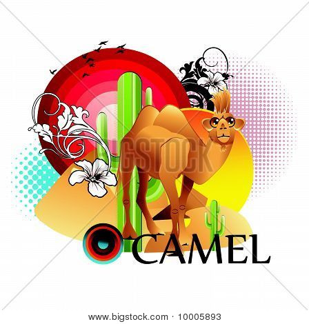 Camel Vector Vector & Photo (Free Trial) | Bigstock