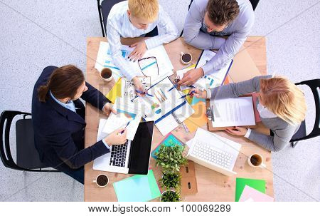 Business Meeting Table Image & Photo (Free Trial) | Bigstock