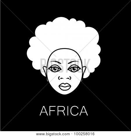 Africa. Portrait Vector & Photo (Free Trial) | Bigstock