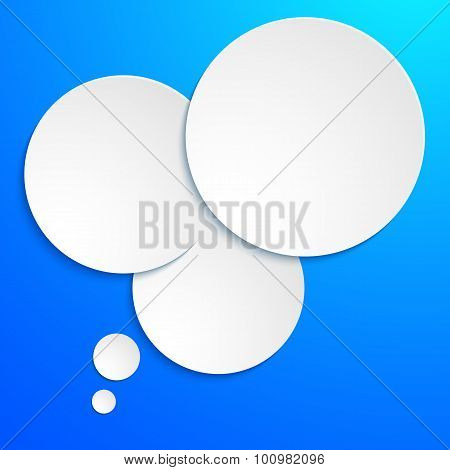Blue-page-template- Vector & Photo (Free Trial) | Bigstock