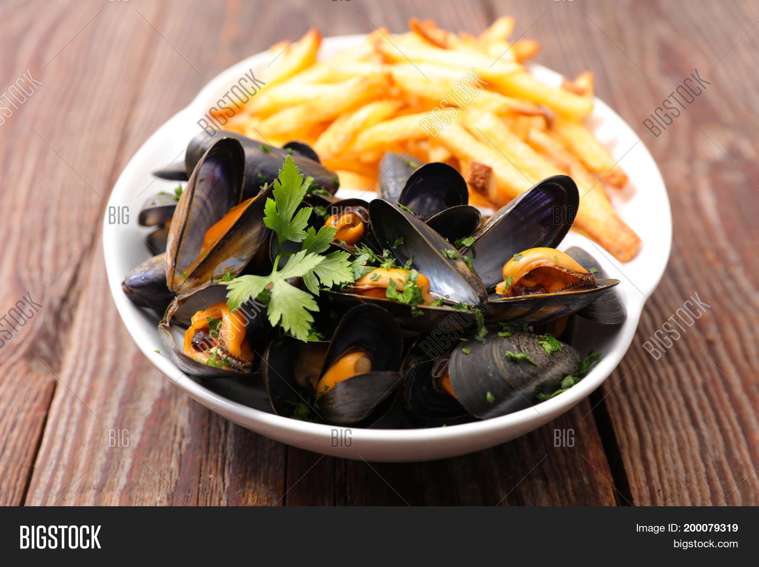 Mussel French Fries Image & Photo (Free Trial) | Bigstock
