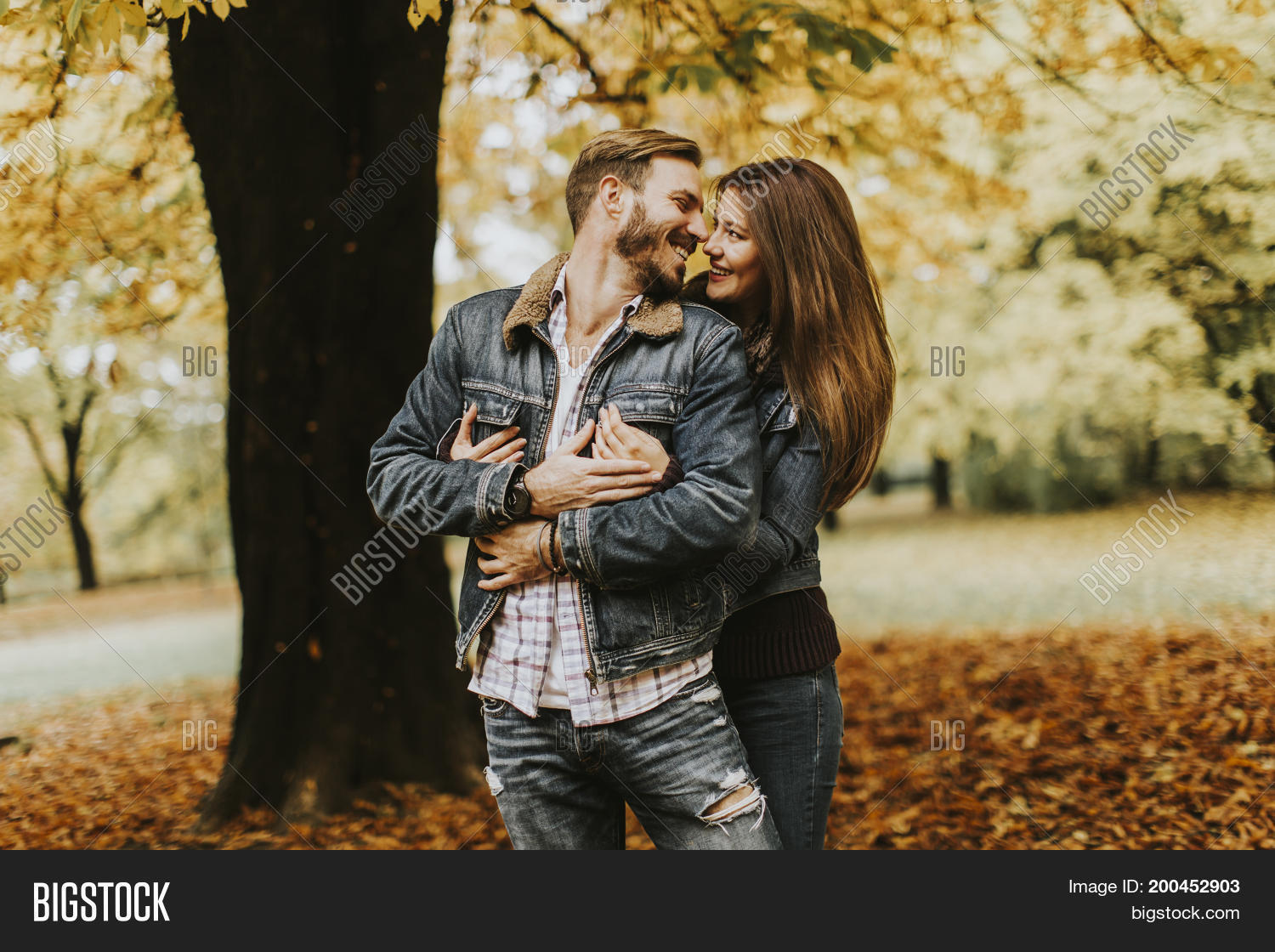 Smiling Couple Hugging Image & Photo (Free Trial) | Bigstock