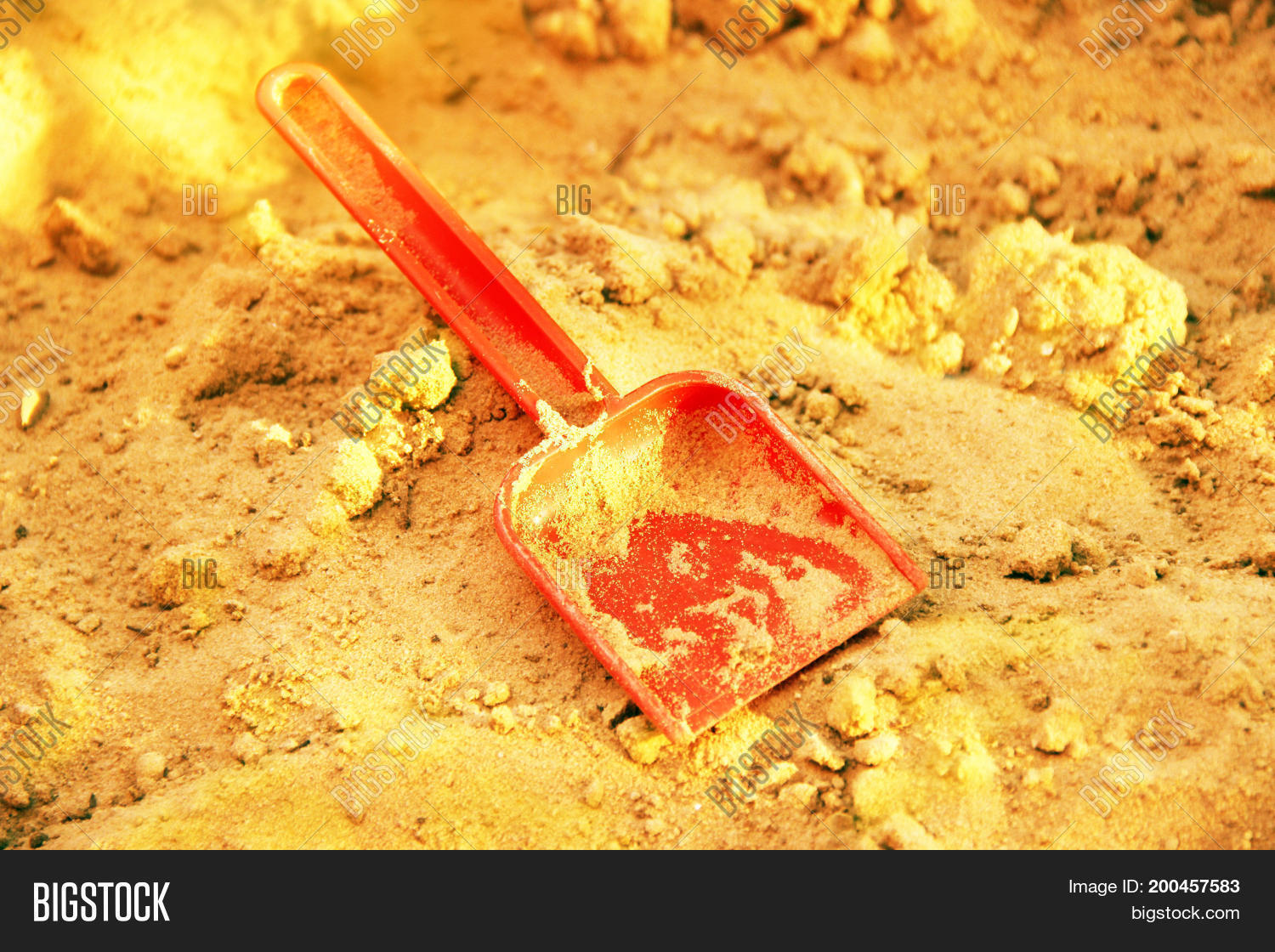 Golden Shining Sand Image & Photo (Free Trial) | Bigstock