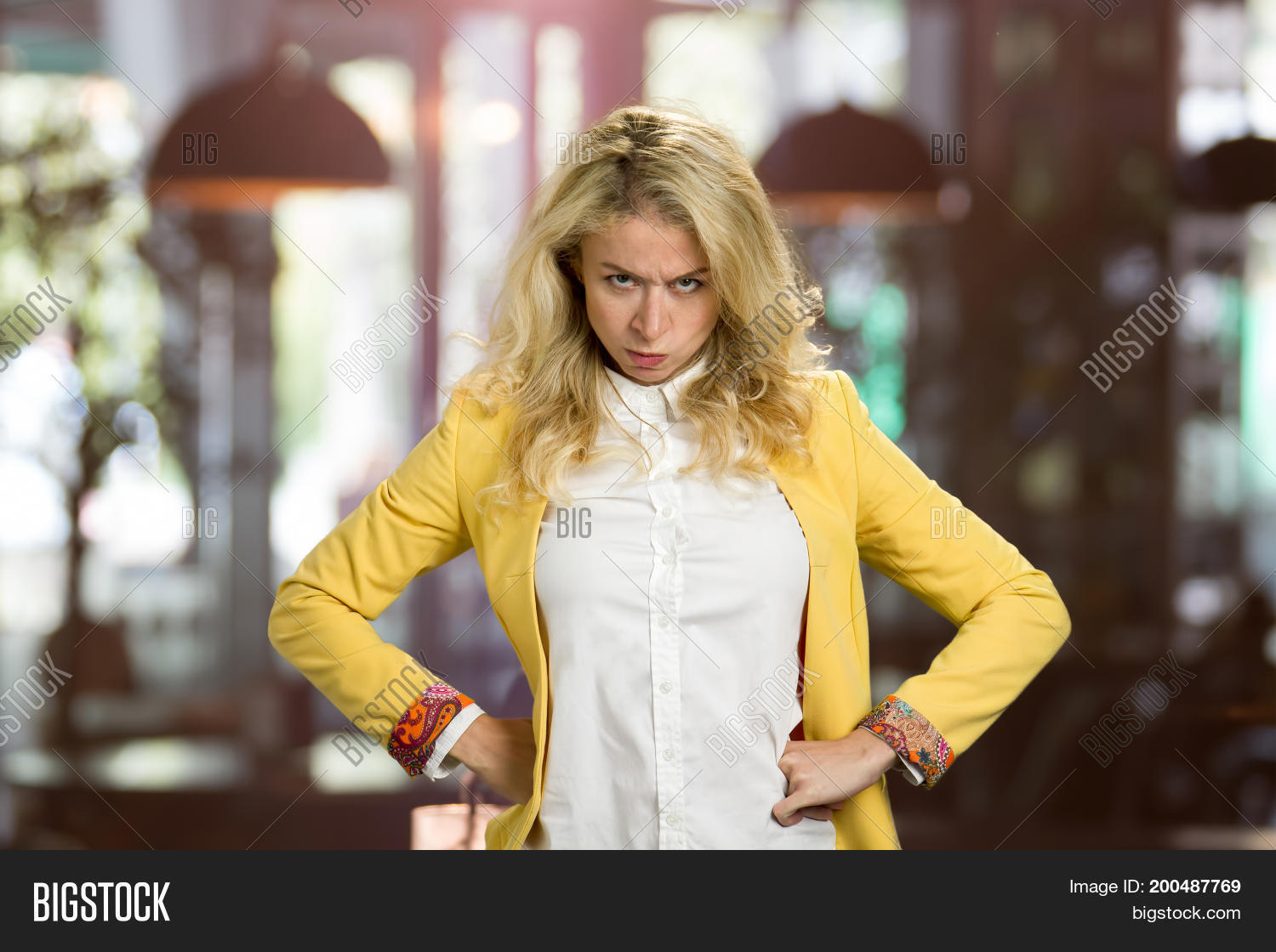 Portrait Frowning Image & Photo (Free Trial) | Bigstock