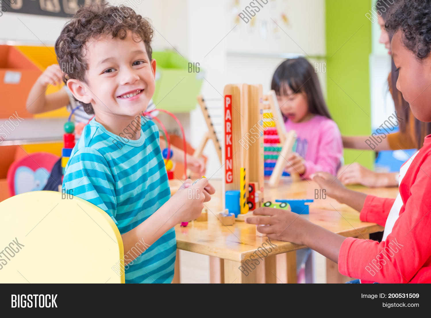 Kindergarten Students Image & Photo (Free Trial) | Bigstock