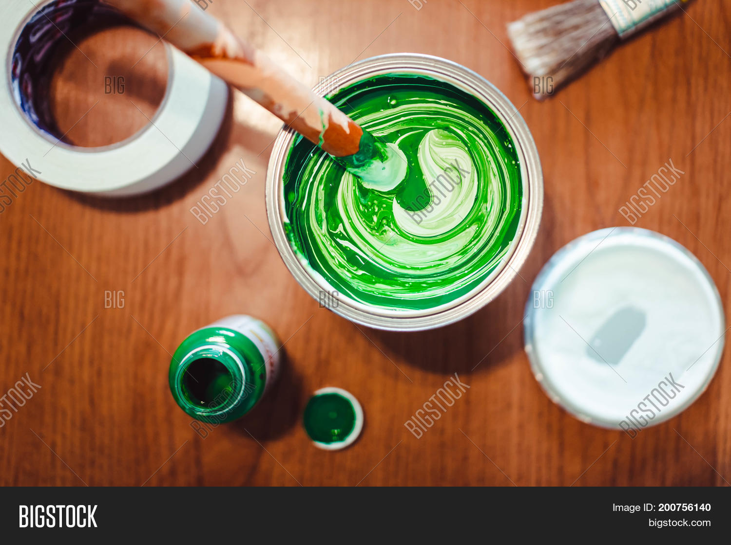 Coloring White Paint Image & Photo (Free Trial) | Bigstock