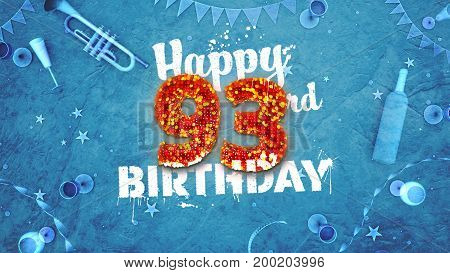 Happy 93Rd Birthday Image & Photo (Free Trial) | Bigstock