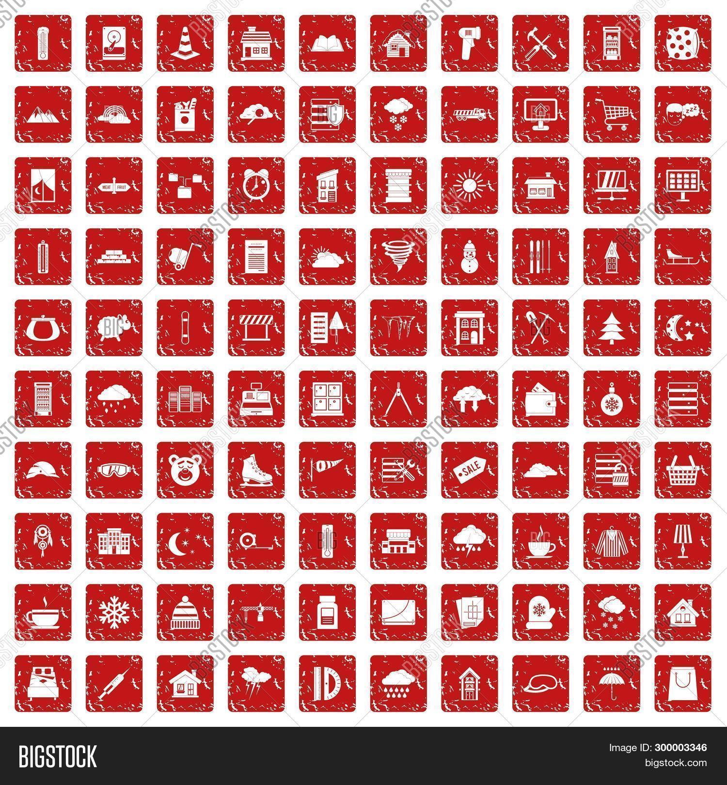 100 Windows Icons Set Image & Photo (Free Trial) | Bigstock