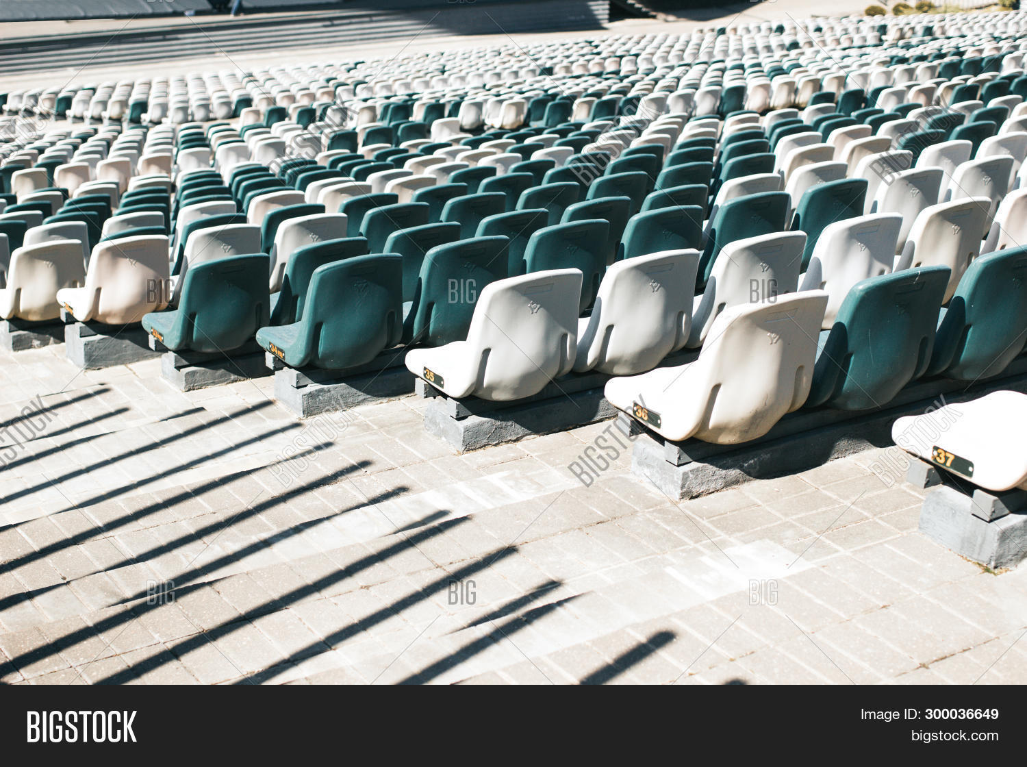 Stadium Stands Aisles Image & Photo (Free Trial) | Bigstock