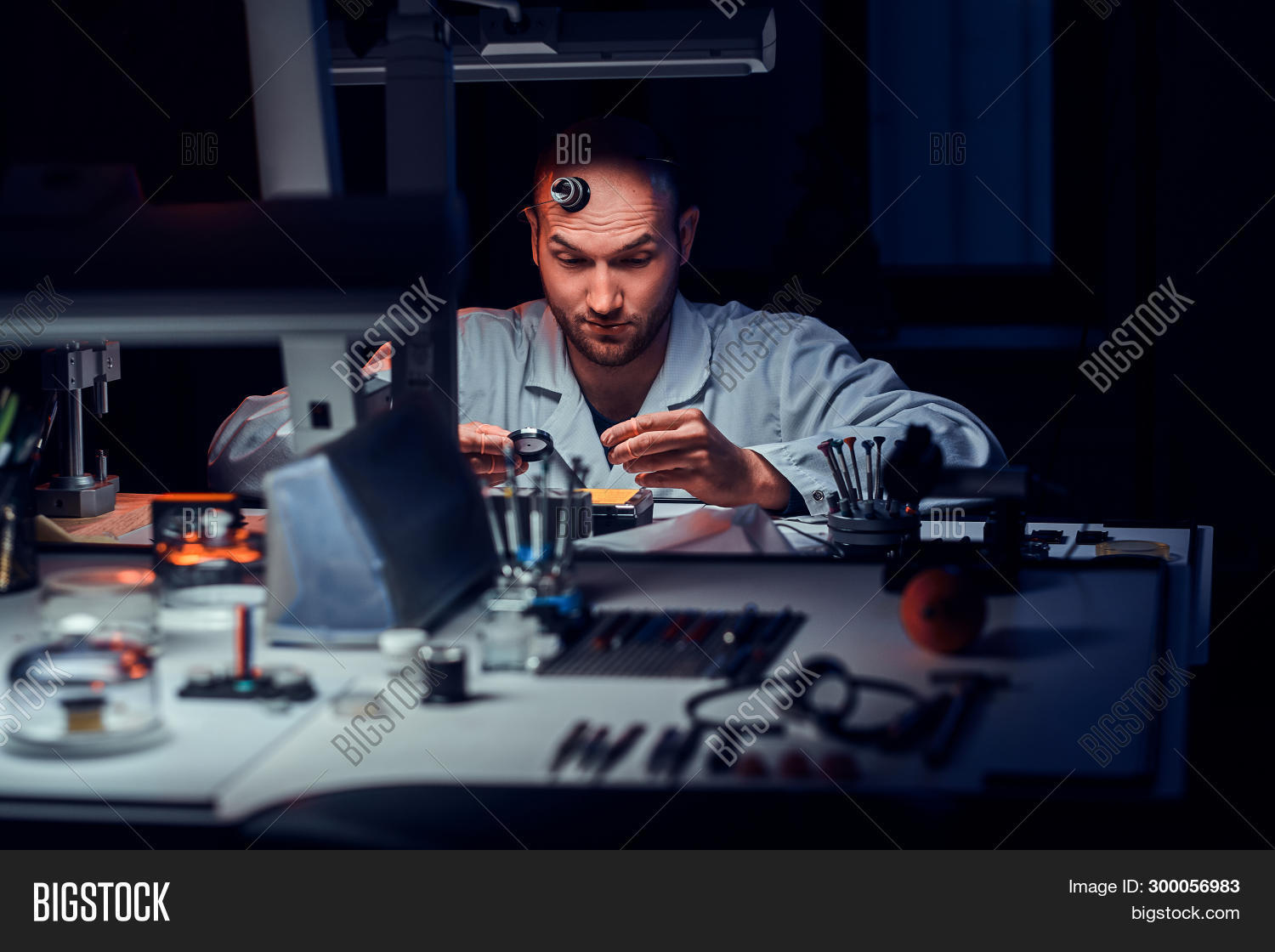 Focused Man Working Image & Photo (Free Trial) | Bigstock