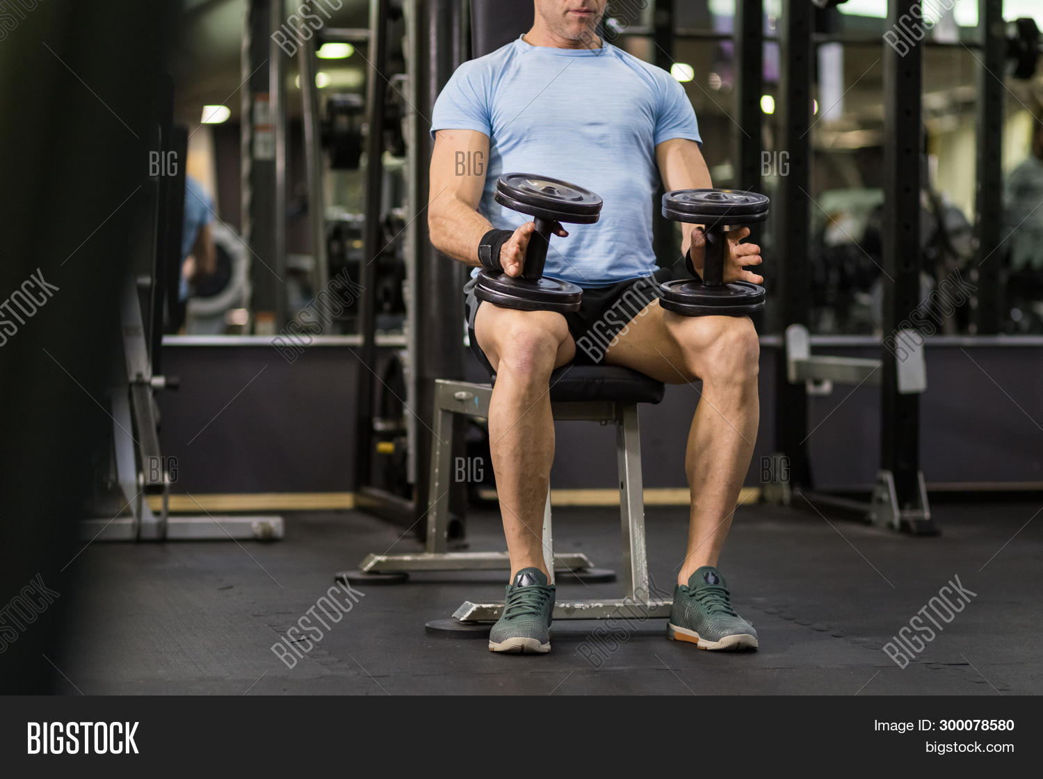 Muscular Man Holding Image & Photo (Free Trial) | Bigstock