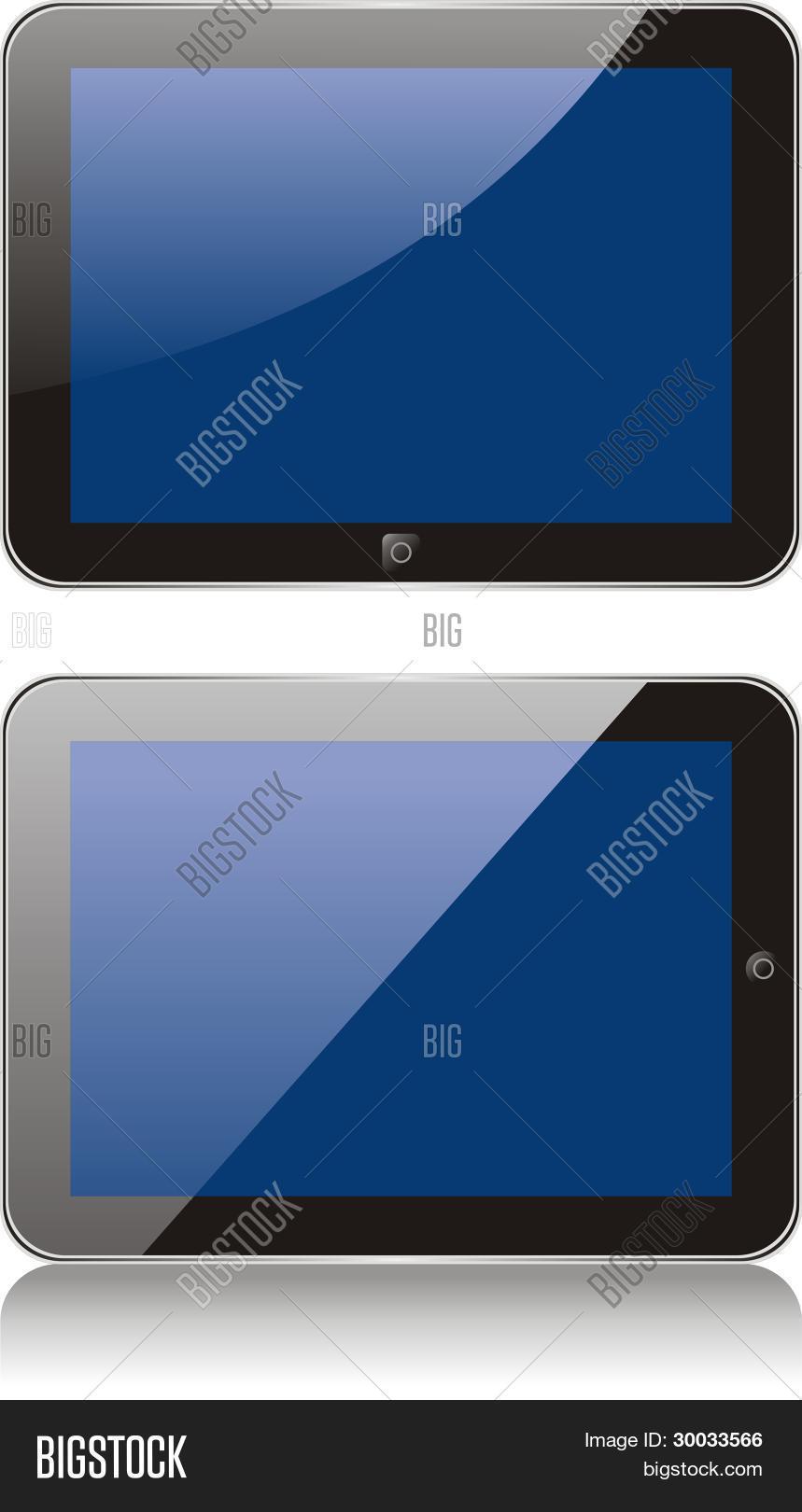 Vector Concept Tablet Vector & Photo (Free Trial) | Bigstock