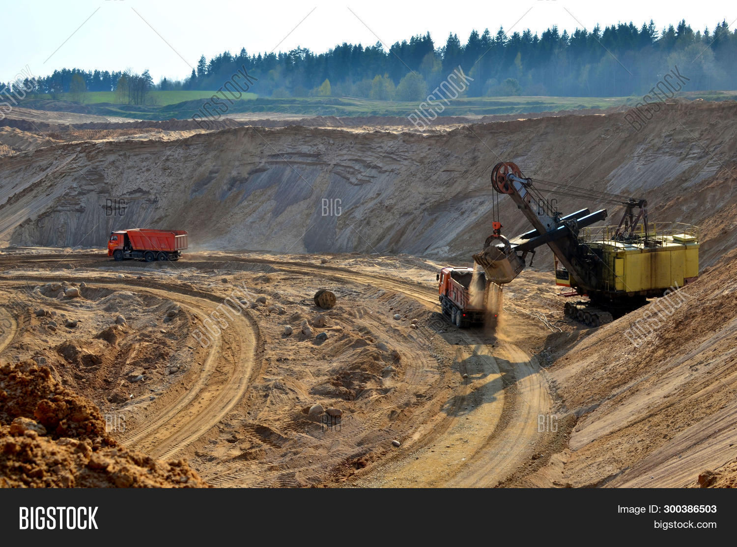 Quarry Excavator Image & Photo (Free Trial) | Bigstock