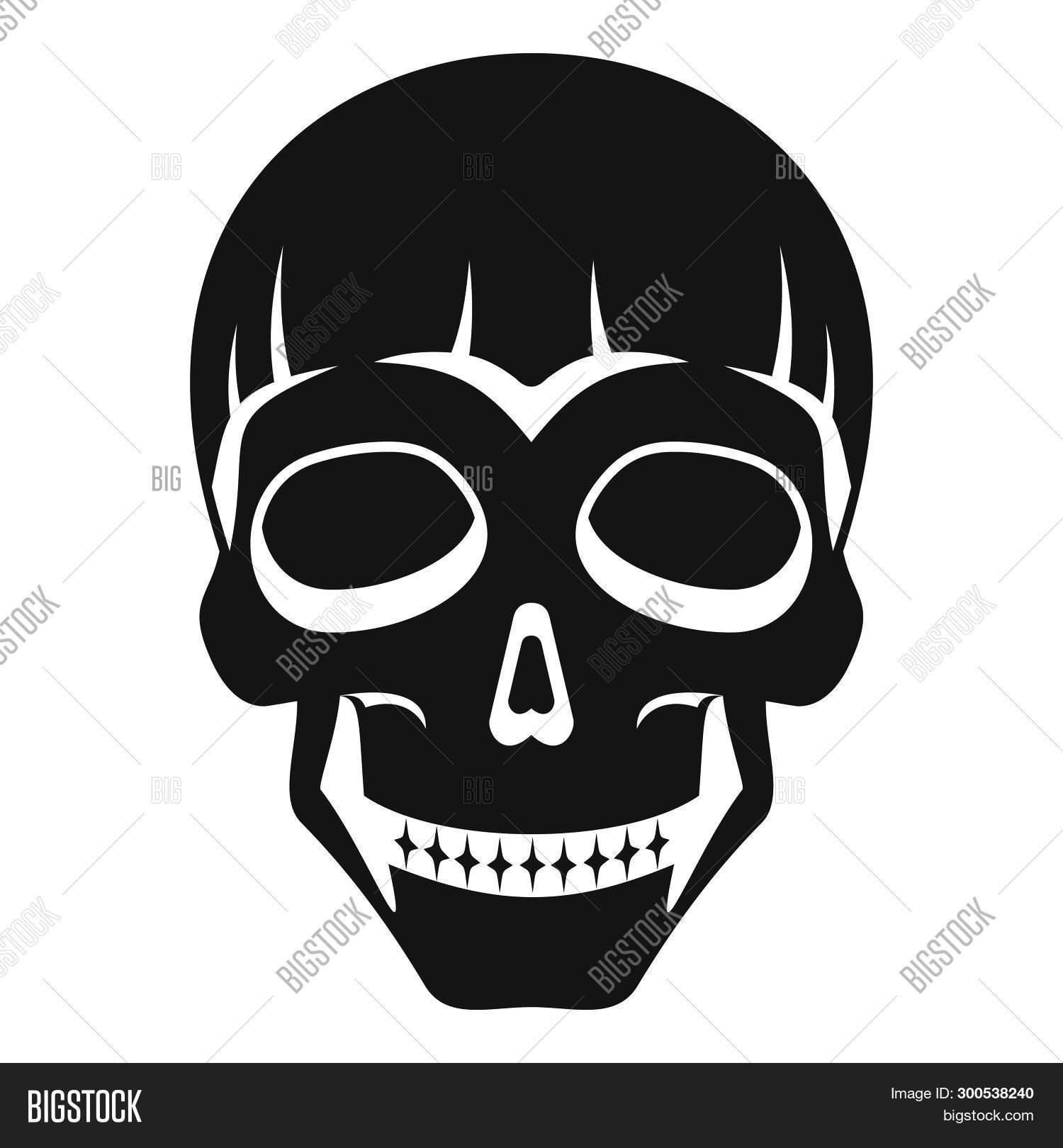 Smiling Skull Head Image & Photo (Free Trial) | Bigstock