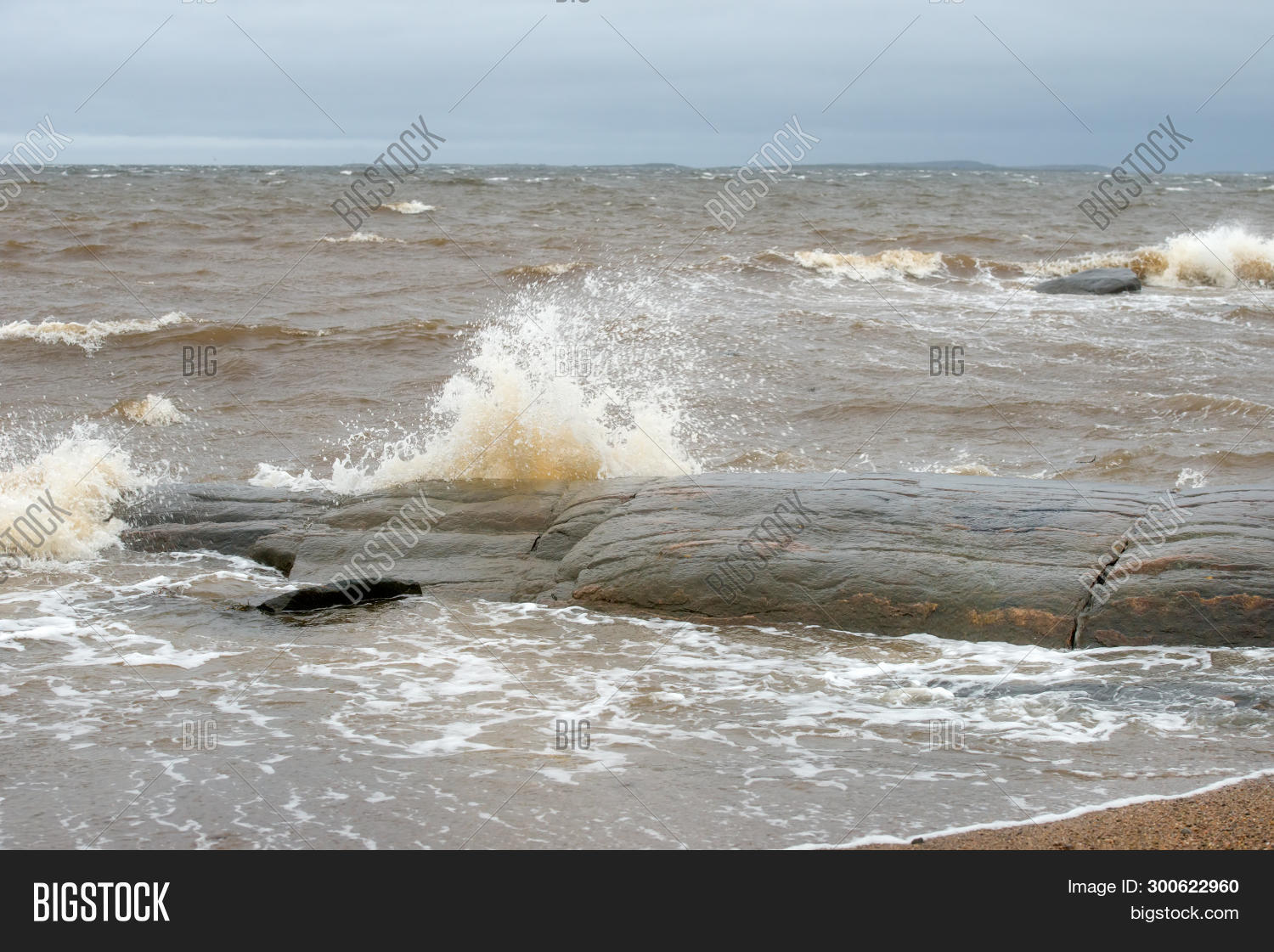 Strong Waves White Sea Image & Photo (Free Trial) | Bigstock