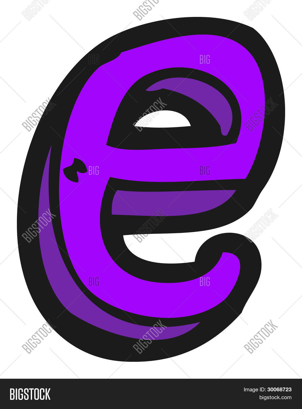 Animated Letter E