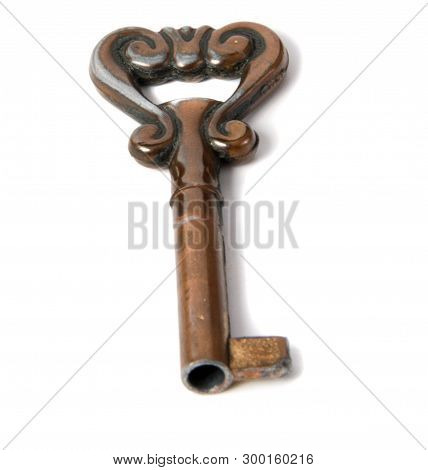 Old Key Isolated On Image & Photo (Free Trial) | Bigstock