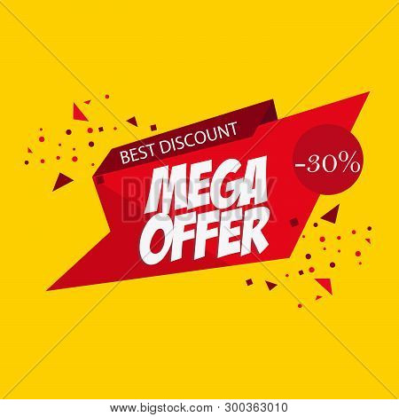 Sale Offer Banner Vector & Photo (Free Trial) | Bigstock