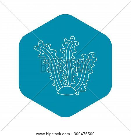 Algae Icon. Outline Vector & Photo (Free Trial) | Bigstock