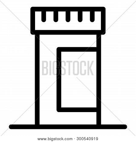 Pill Container Icon. Vector & Photo (Free Trial) | Bigstock
