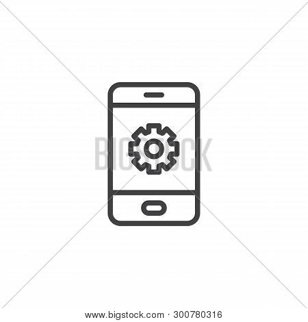 Mobile Settings Vector & Photo (Free Trial) | Bigstock