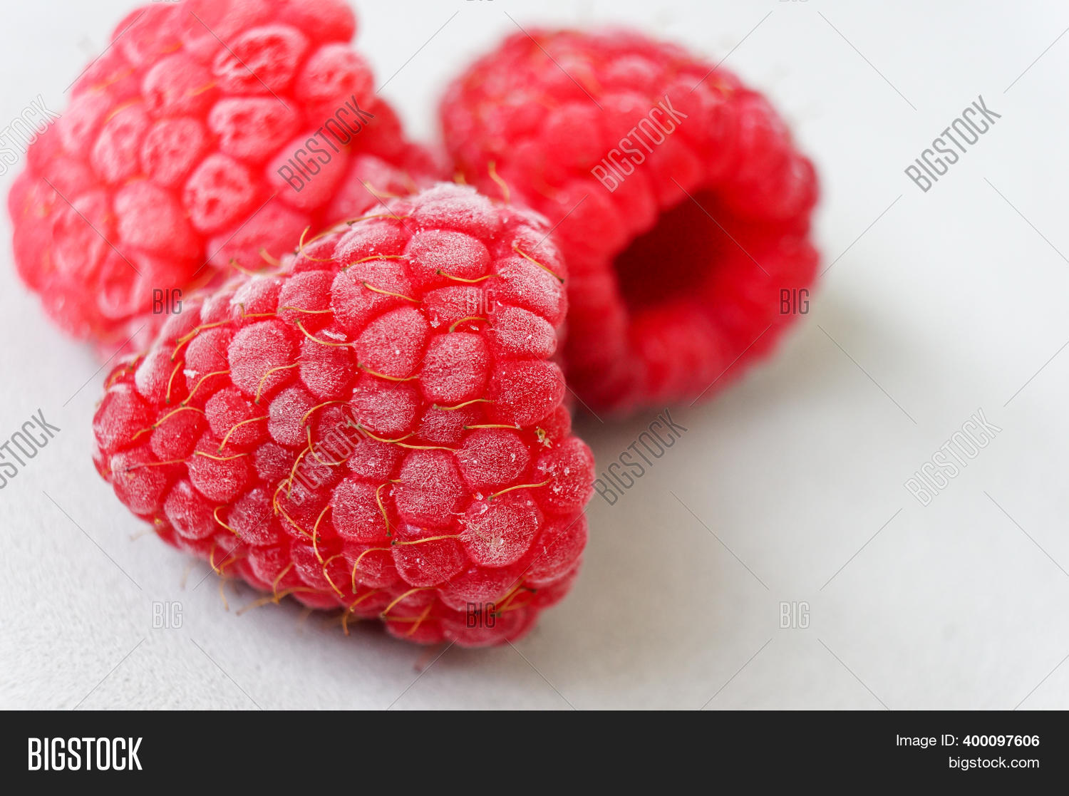 Frozen Raspberry Image & Photo (Free Trial) | Bigstock