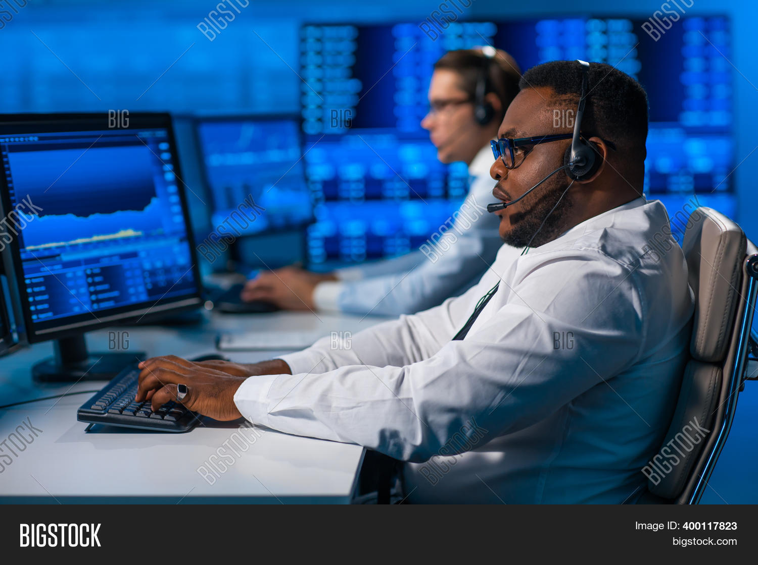 Team Brokers Working Image & Photo (Free Trial) | Bigstock