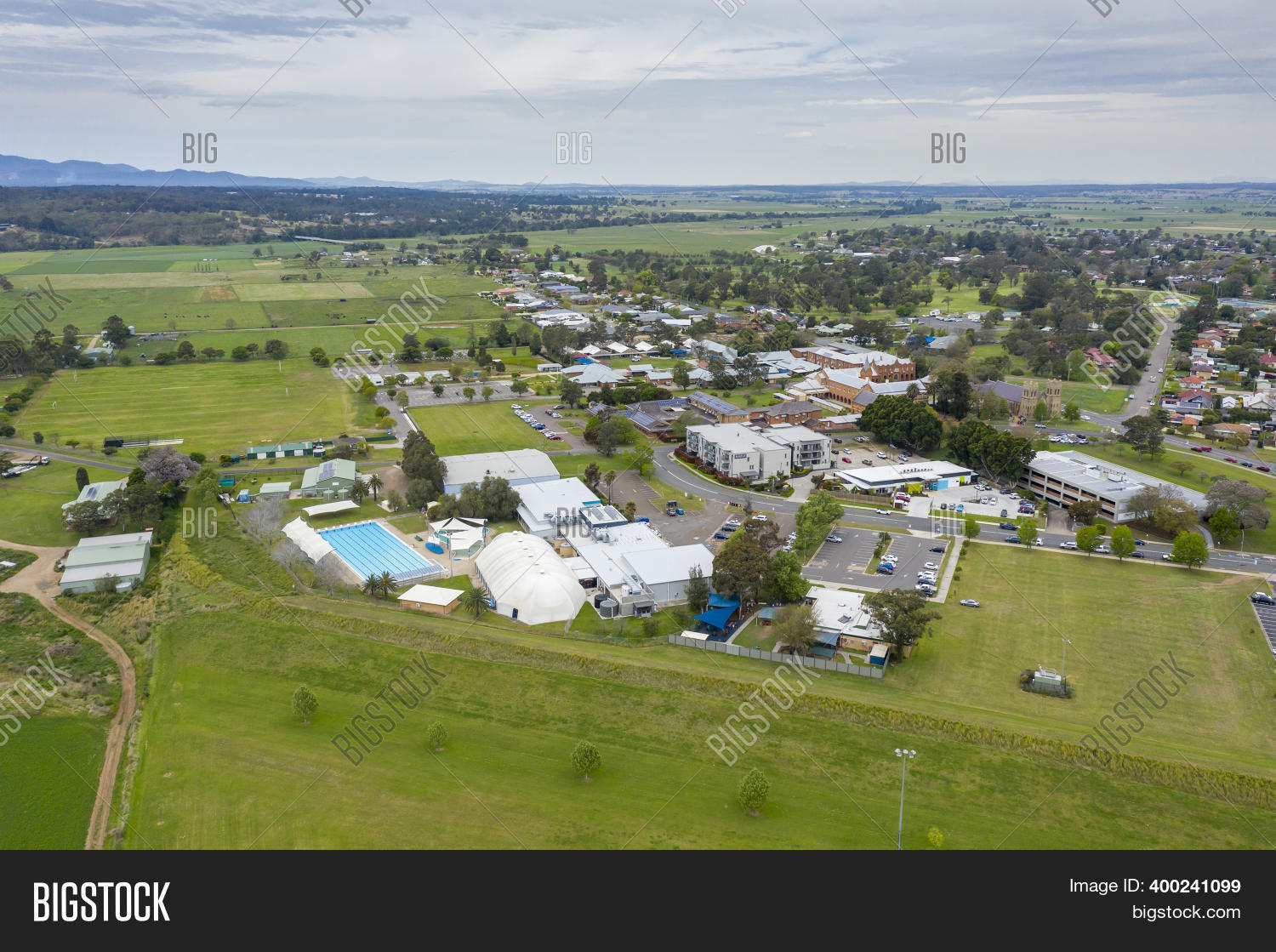 Aerial View Township Image & Photo (Free Trial) | Bigstock
