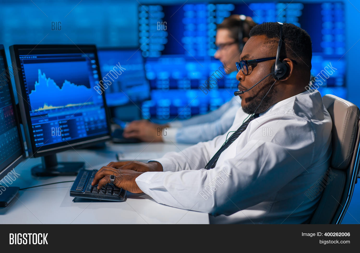 Team Brokers Working Image & Photo (Free Trial) | Bigstock