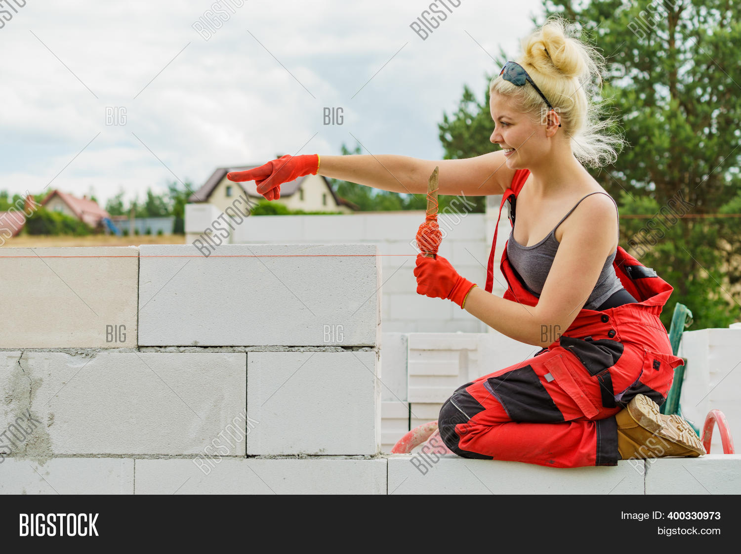 Woman Builder Using Image & Photo (Free Trial) | Bigstock