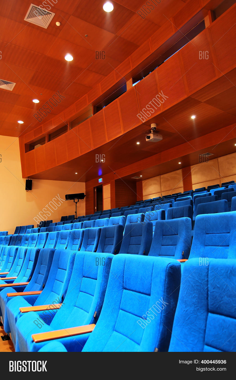 Movie Theater Seats Blue