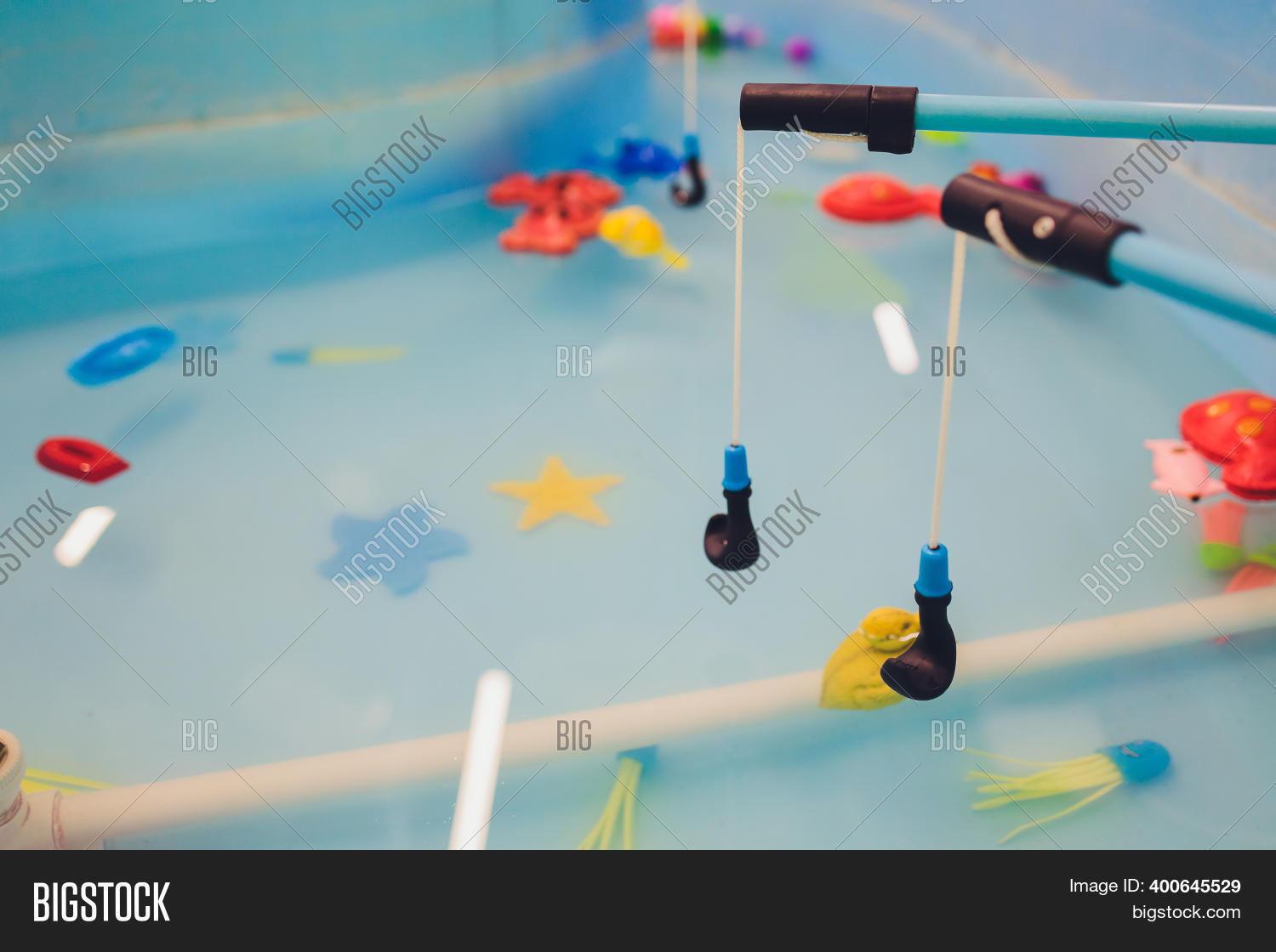 Fishing Paddling Pool Image & Photo (Free Trial) | Bigstock