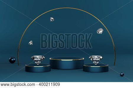 Podium Empty Diamond Image & Photo (Free Trial) | Bigstock