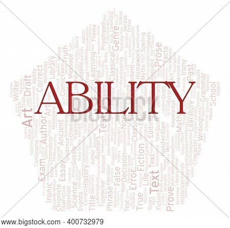 Ability Typography Image & Photo (Free Trial) | Bigstock