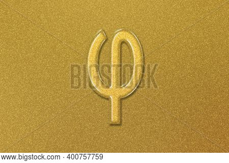 Phi Sign. Phi Letter, Image & Photo (Free Trial) | Bigstock