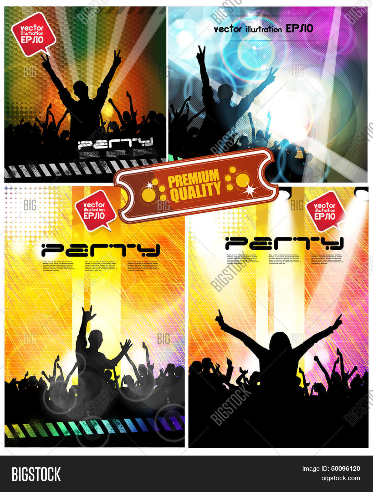 Party People Vector Vector & Photo (Free Trial) | Bigstock